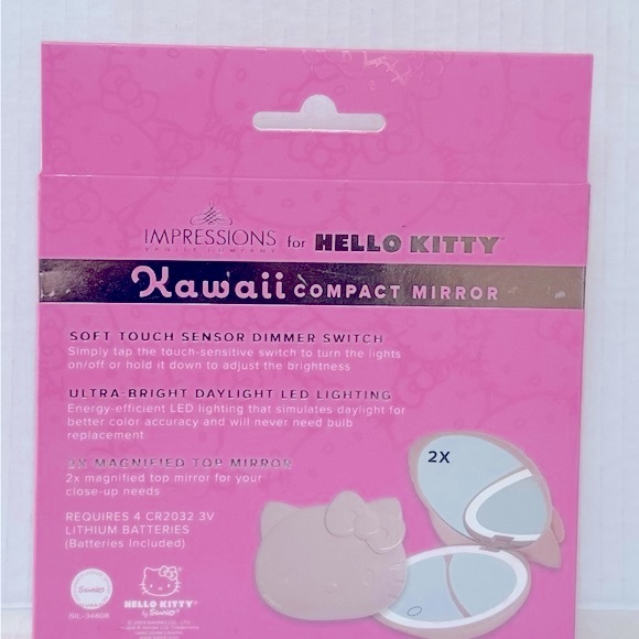 Impressions Vanity | Makeup | Hello Kitty Compact Led Mirror | Poshmark